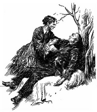 Clara Barton Helping Her Brother